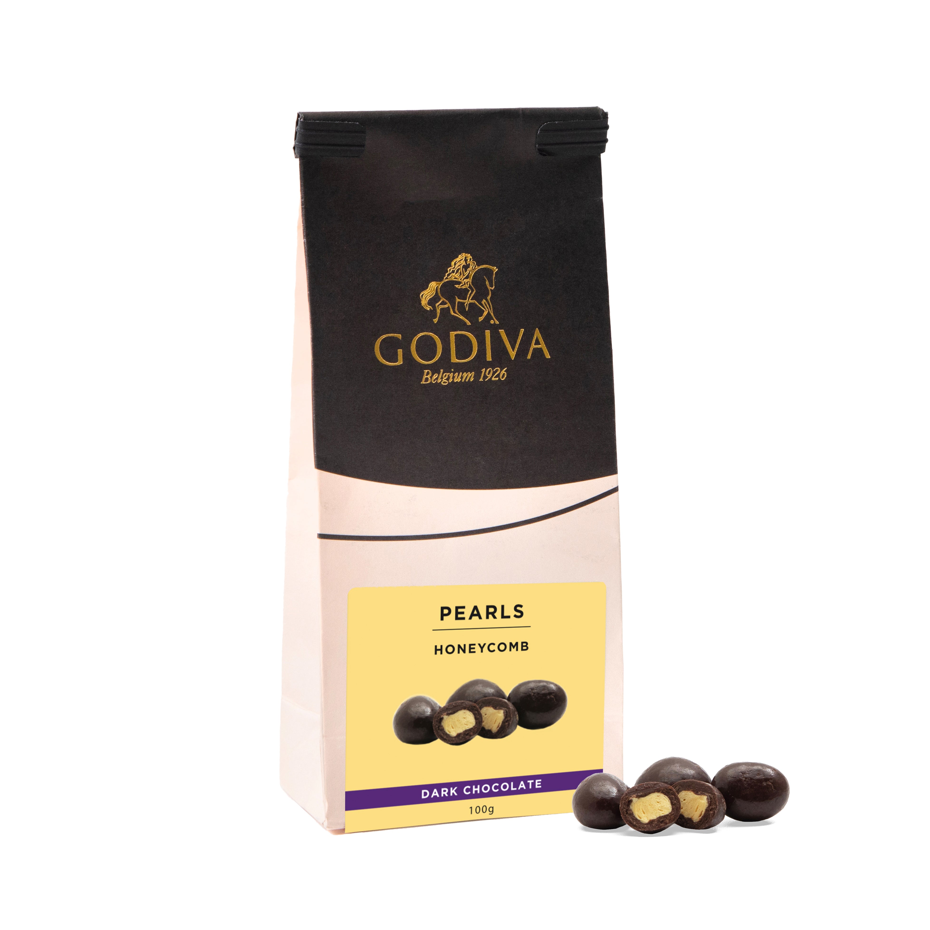 Dark Chocolate Pearls, Honeycomb – Godiva Australia