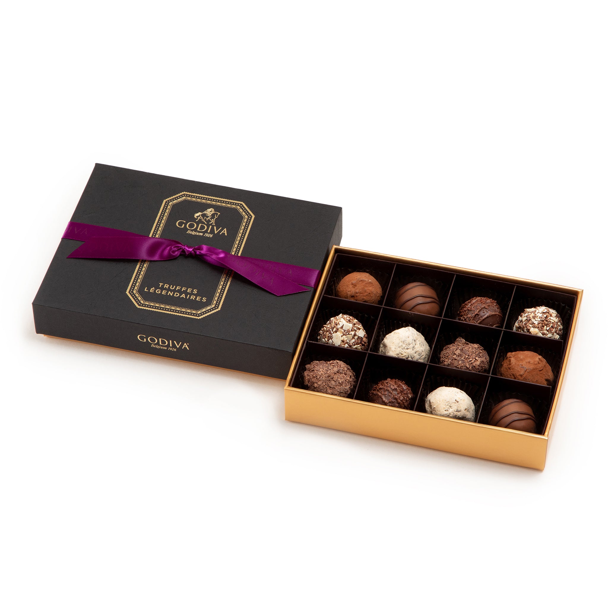 Legendaire Truffles Gift Box, 12 Pieces – Godiva Australia