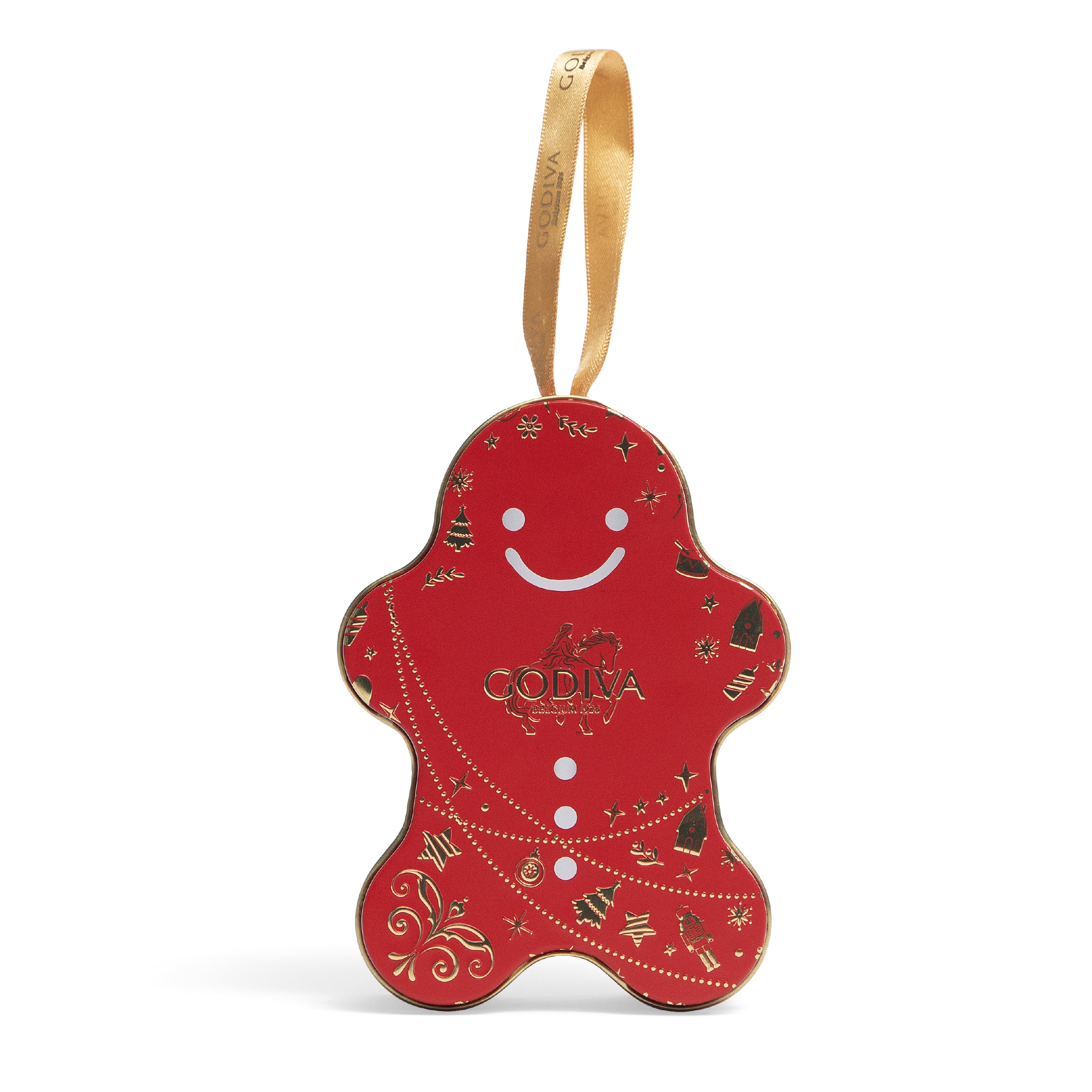 Gingerbread Man Chocolate Gift Tin, 10 Pieces – Godiva Australia